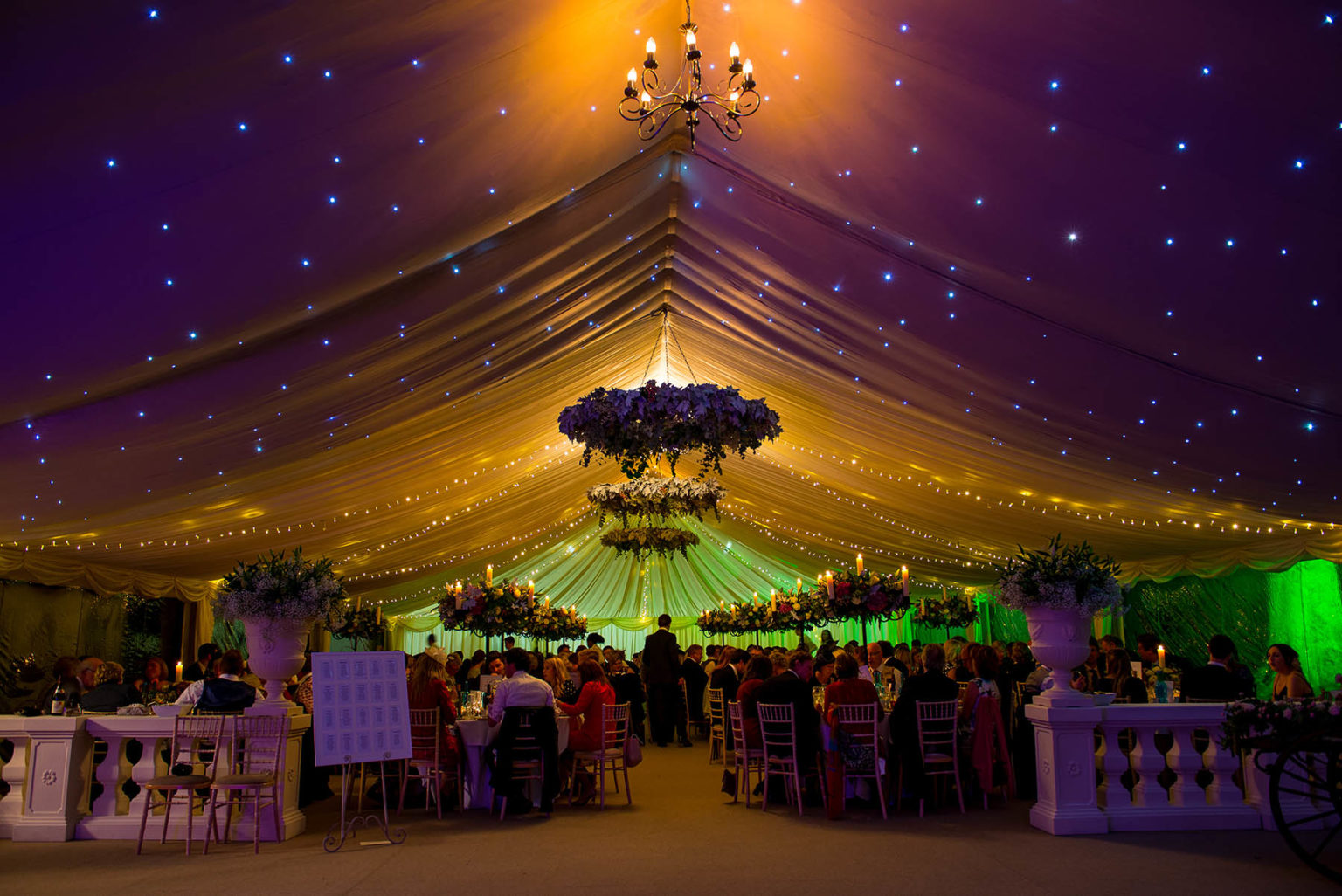 Marquee Lighting - Florida Marquees Yorkshire